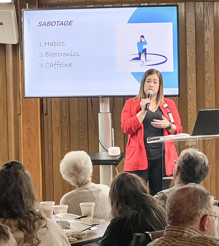 Nurse Practitioner Stella Johnson at the March Lunch and Learn – Salem ...
